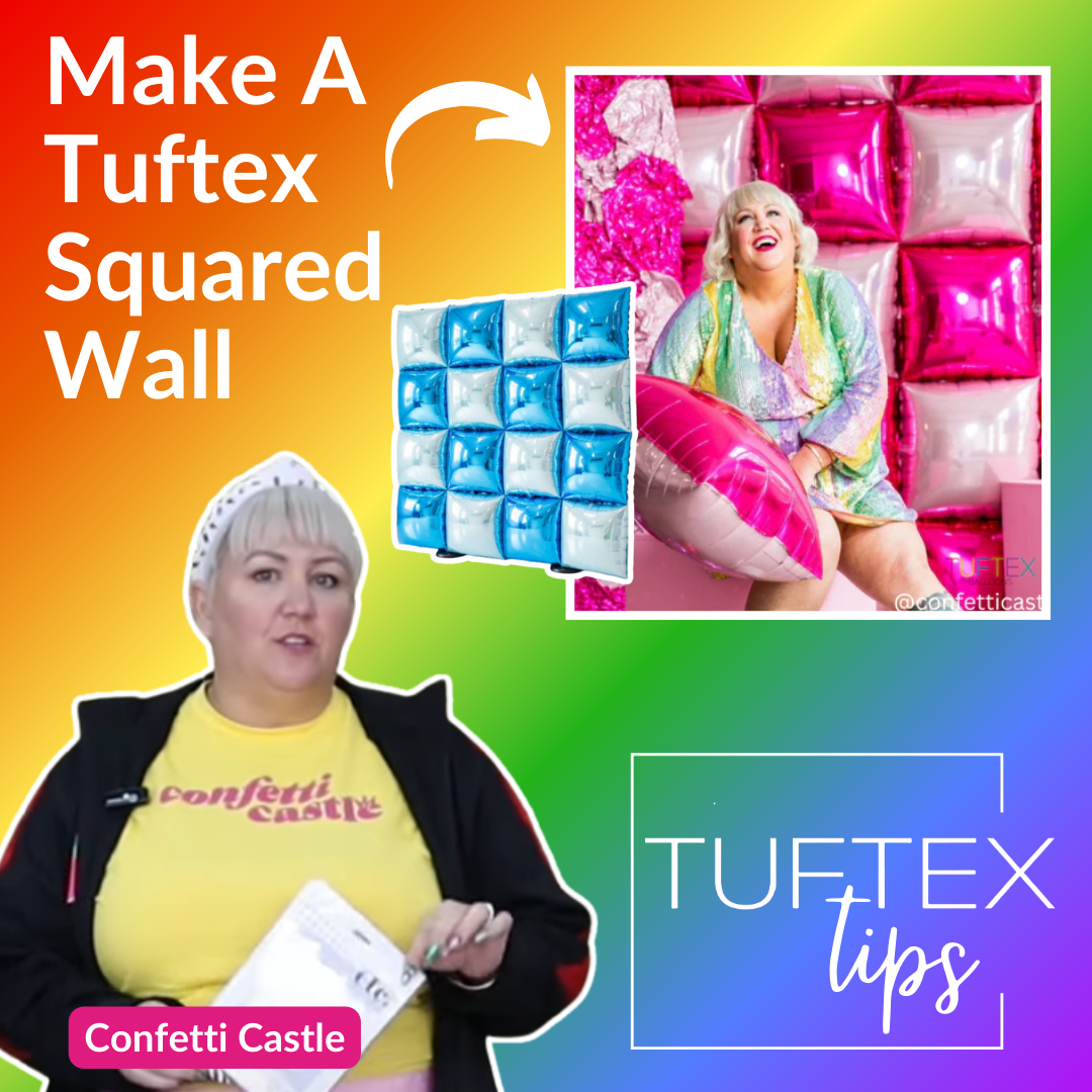 Tuftex Tips : Tuftex Squared Balloon Wall - All American Balloons ...
