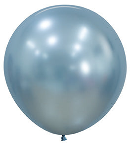 24 Inch Sempertex Silk Arctic Blue Latex Balloons | 10 Count ...