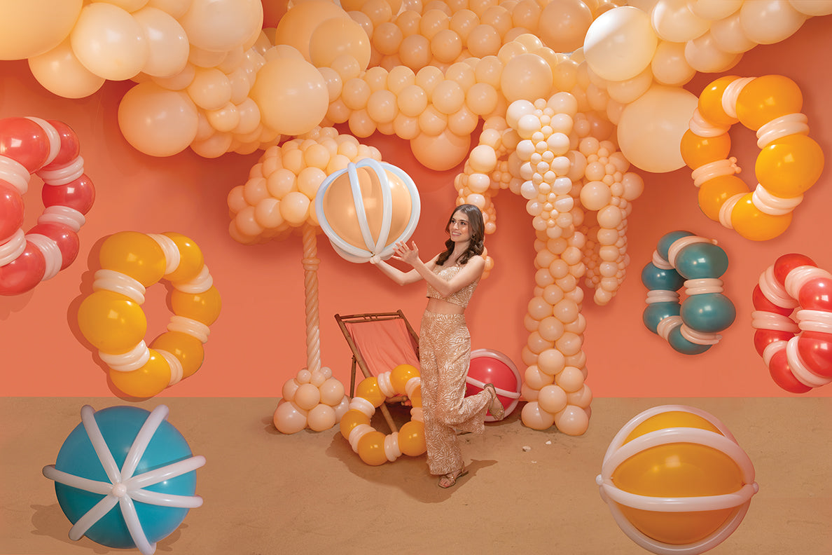 18 Inch Sempertex Pastel Matte Malibu Peach Latex Balloons | 25 Count ...