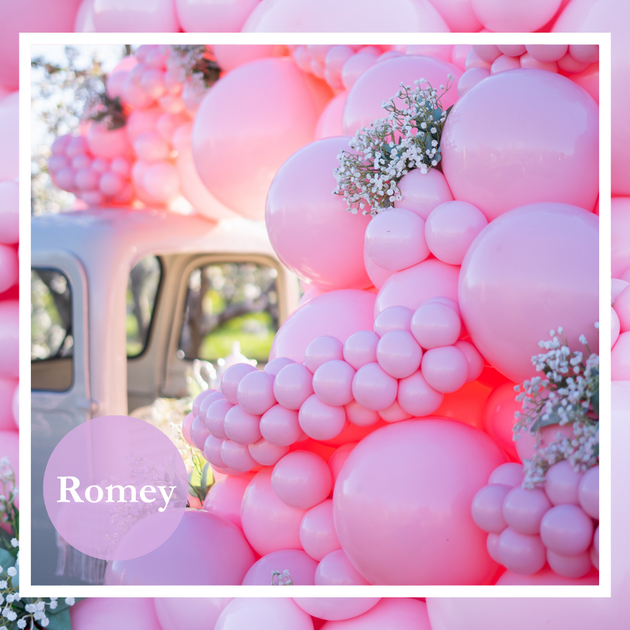 5 Inch Tuftex Pearlized Romey Latex Balloons | 50 Count - Wholesale ...