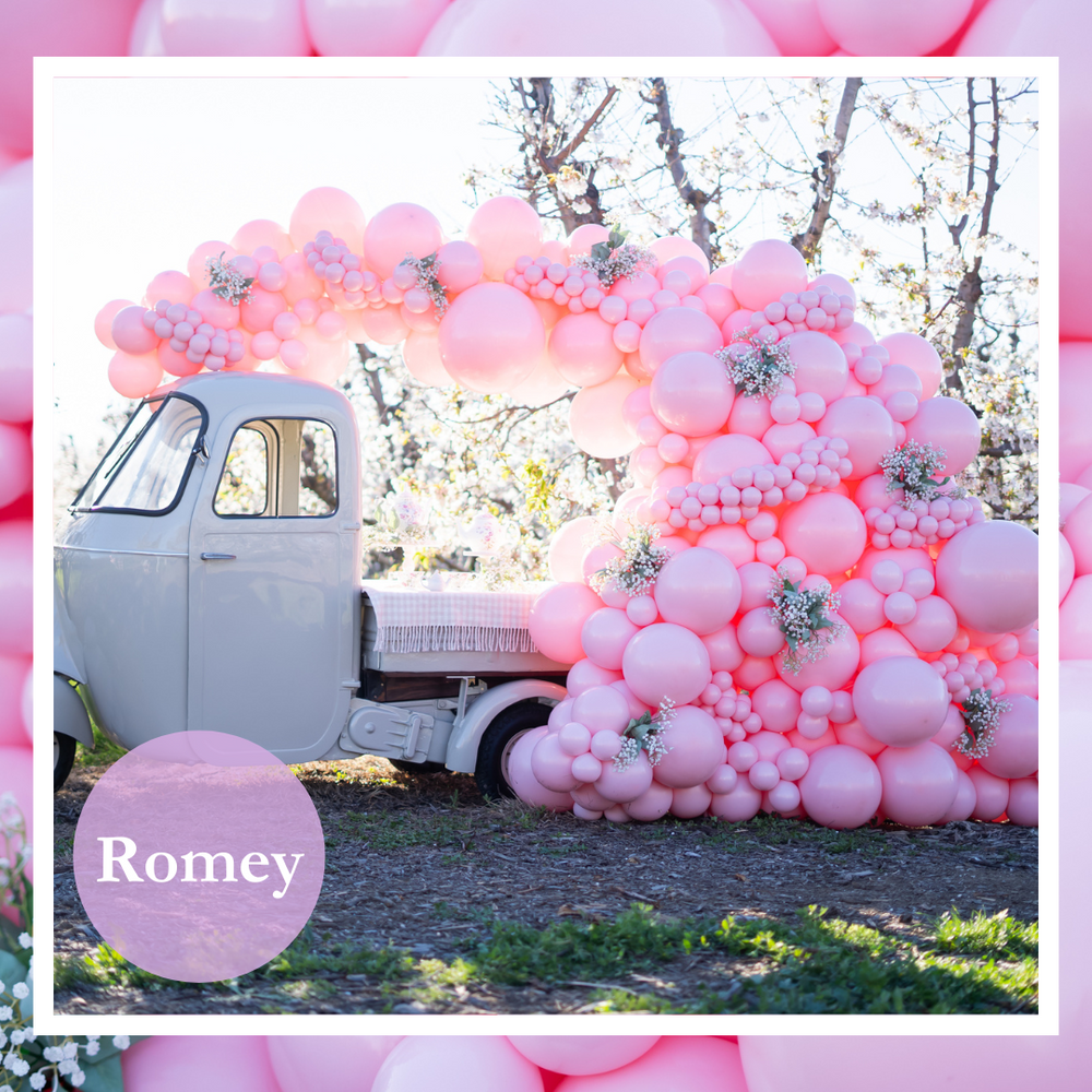 5 Inch Tuftex Pearlized Romey Latex Balloons | 50 Count - Wholesale ...