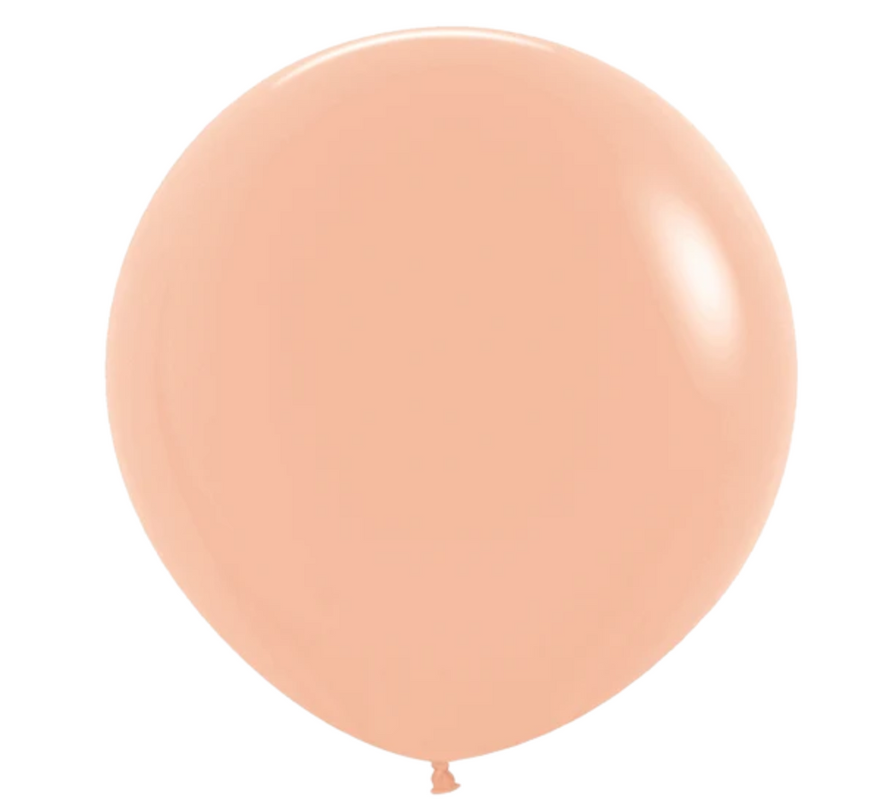24 Inch Sempertex Deluxe Blush Peach Latex Balloons | 10 Count ...