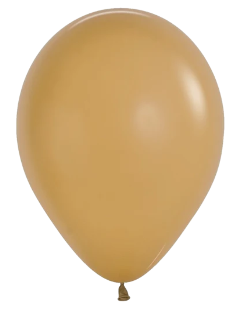 5 Inch Sempertex Deluxe Latte Latex Balloons | 100 Count - Wholesale ...