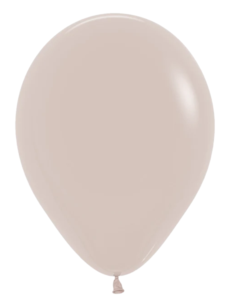 11 Inch Sempertex Deluxe White Sand Latex Balloons | 100 Count ...