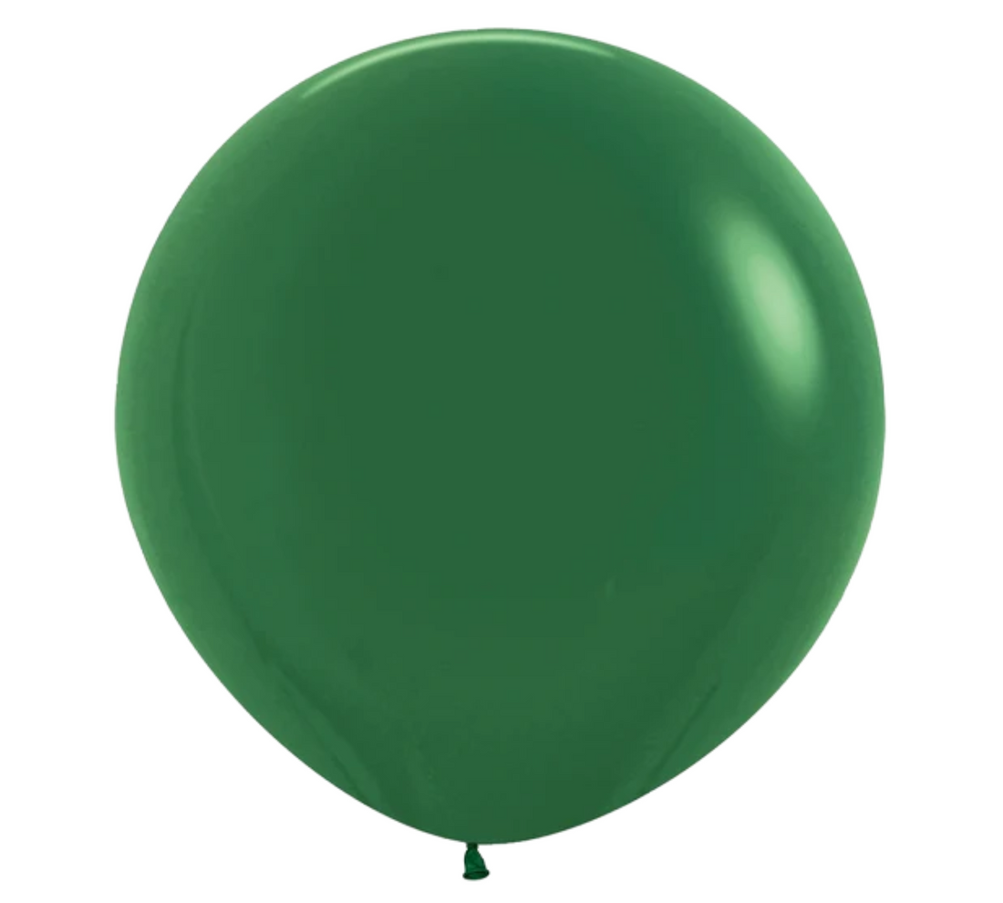 24 Inch Sempertex Fashion Forest Green Latex Balloons | 10 Count ...