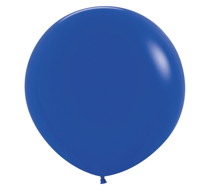 36 Inch - 3 Foot Giant Sempertex Fashion Royal Blue Latex Balloons | 2 ...
