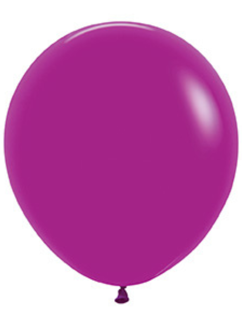 18 Inch Sempertex Deluxe Purple Orchid Latex Balloons | 25 Count ...