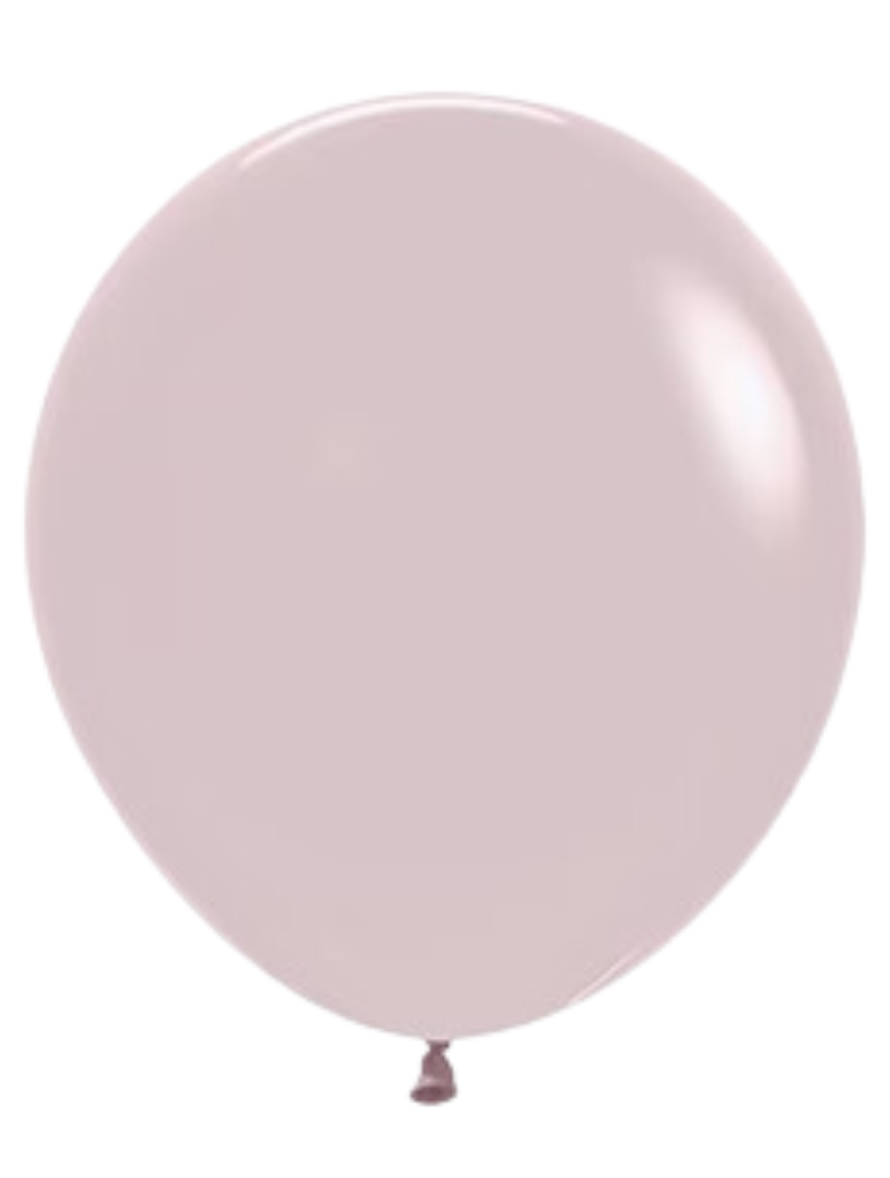 18 Inch Sempertex Pastel Dusk Rose Latex Balloons | 25 Count ...