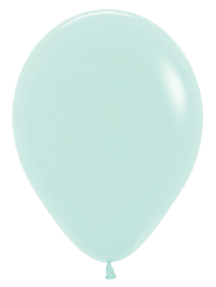 11 Inch Sempertex Pastel Matte Green Latex Balloons | 100 Count ...