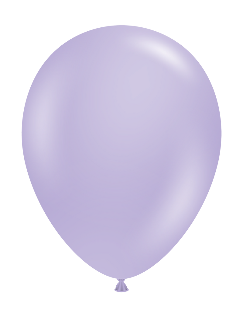 17 Inch TUFTEX Blossom - Pastel Lavender Balloons | 72 Count ...