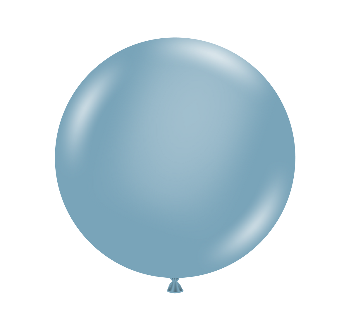 24 Inch TUFTEX Blue Slate Latex Balloons | 25 Count - Wholesale Balloons