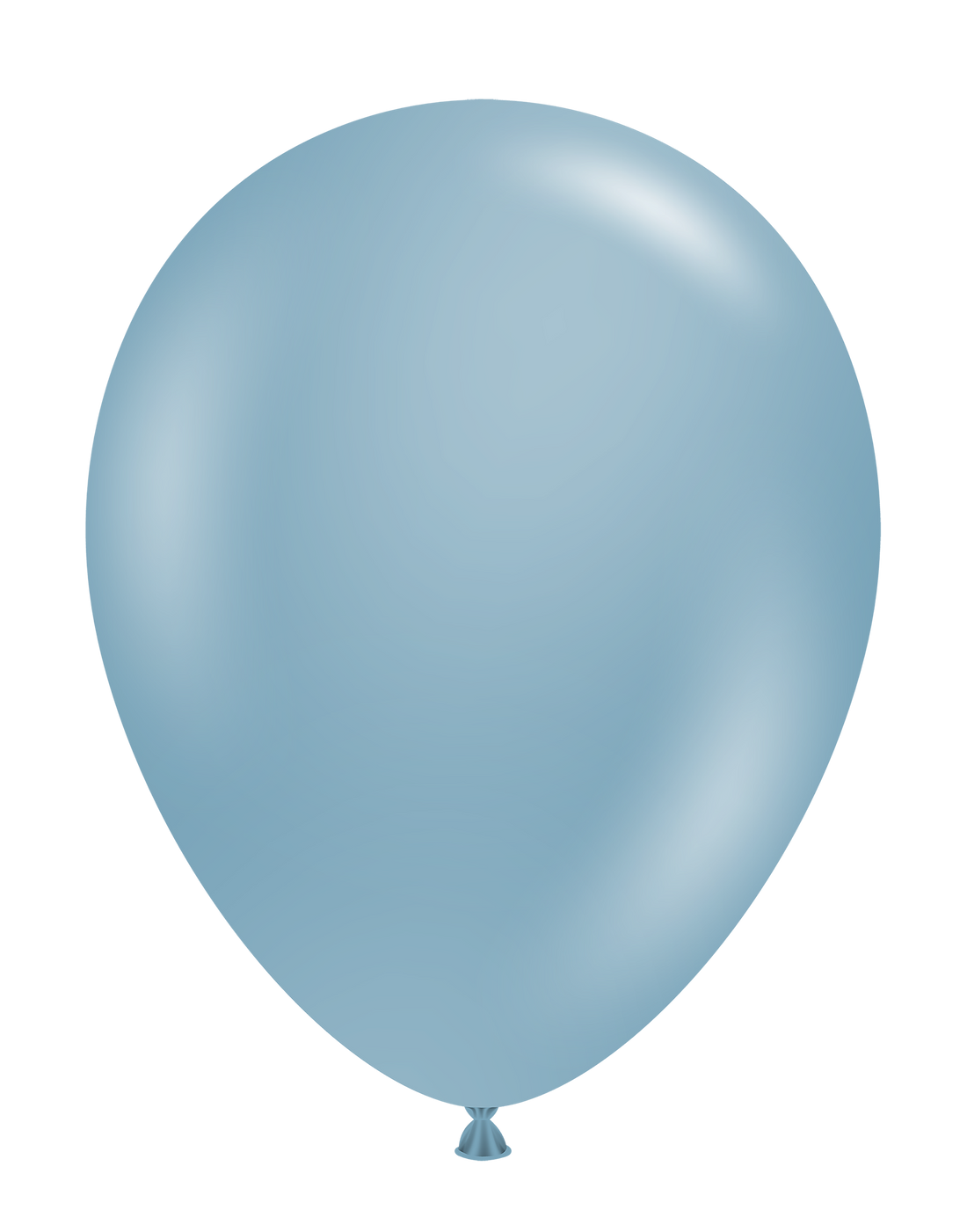 5 Inch TUFTEX Blue Slate Latex Balloons | 50 Count - Wholesale Balloons