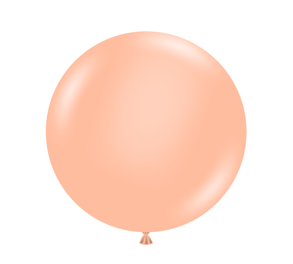 24 Inch TUFTEX Cheeky - Peach Latex Balloons | 25 Count - Wholesale ...
