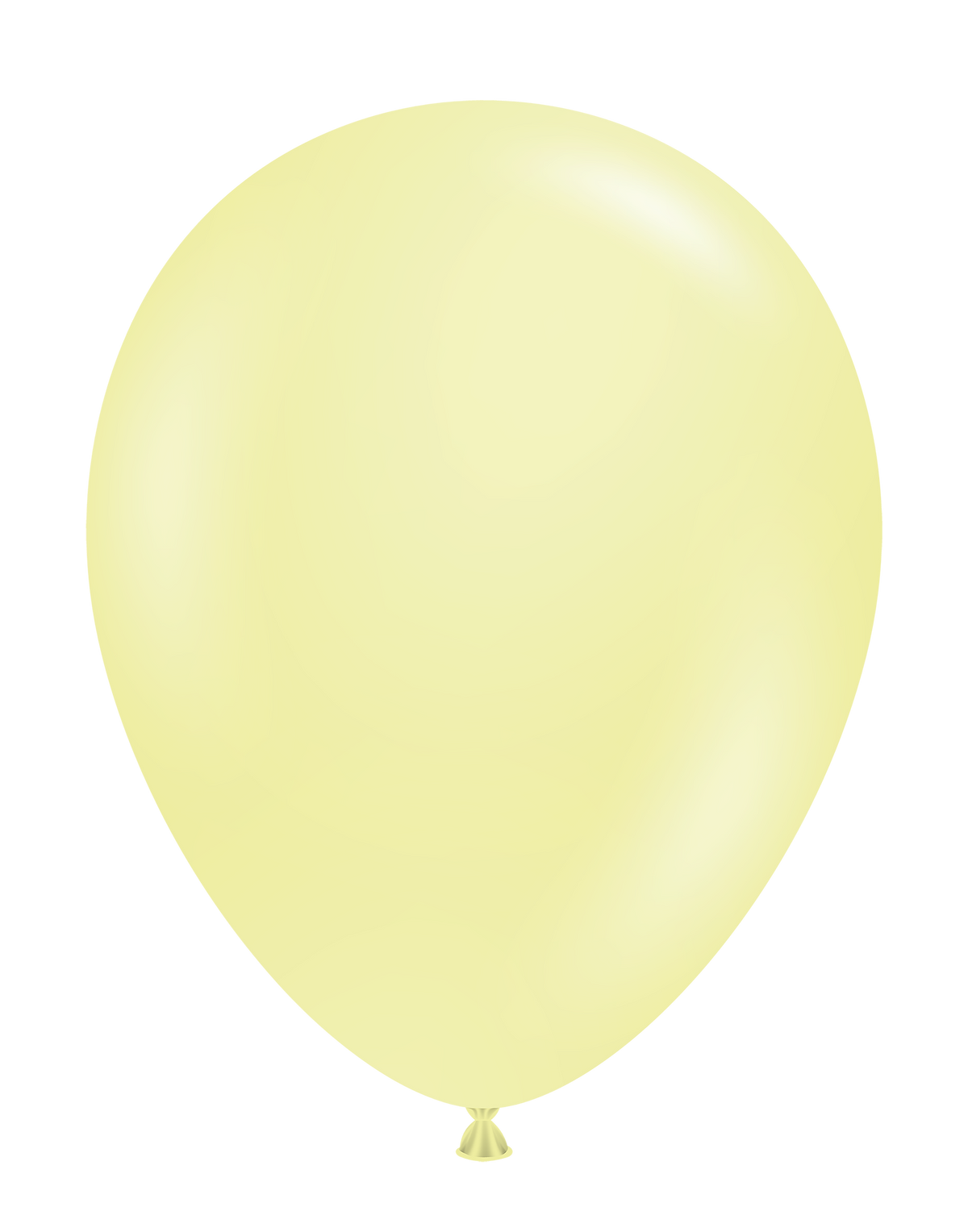 17 Inch TUFTEX Lemonade - Pastel Yellow Balloons | 50 Count - Wholesale ...