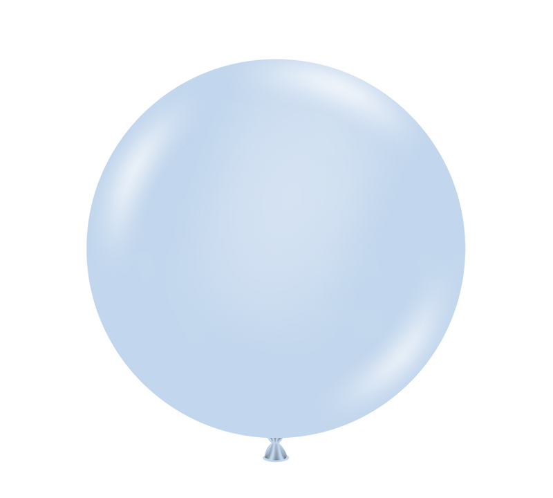 36 Inch TUFTEX Monet - Baby Blue Latex Balloons | 2 Count - Wholesale ...