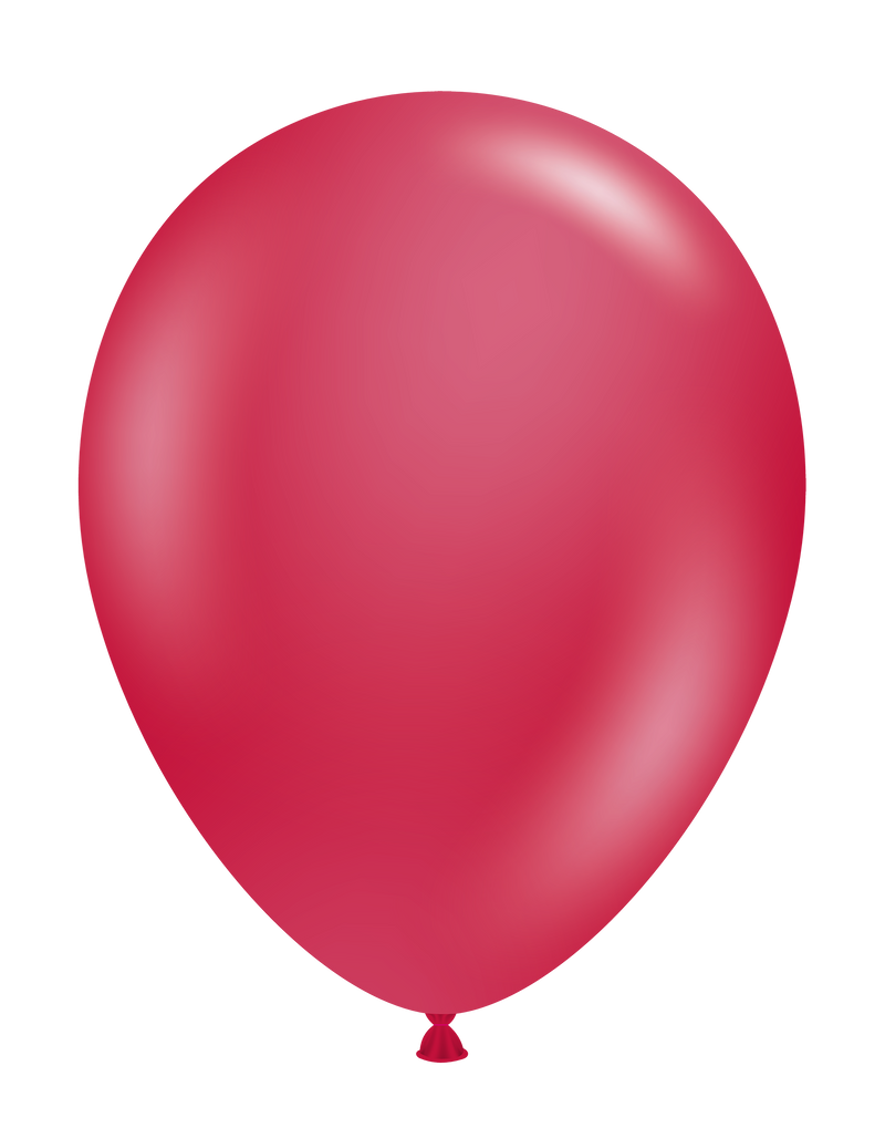 11 Inch Tuftex Metallic Pearlized Starfire Red Latex Balloons | 100 ...