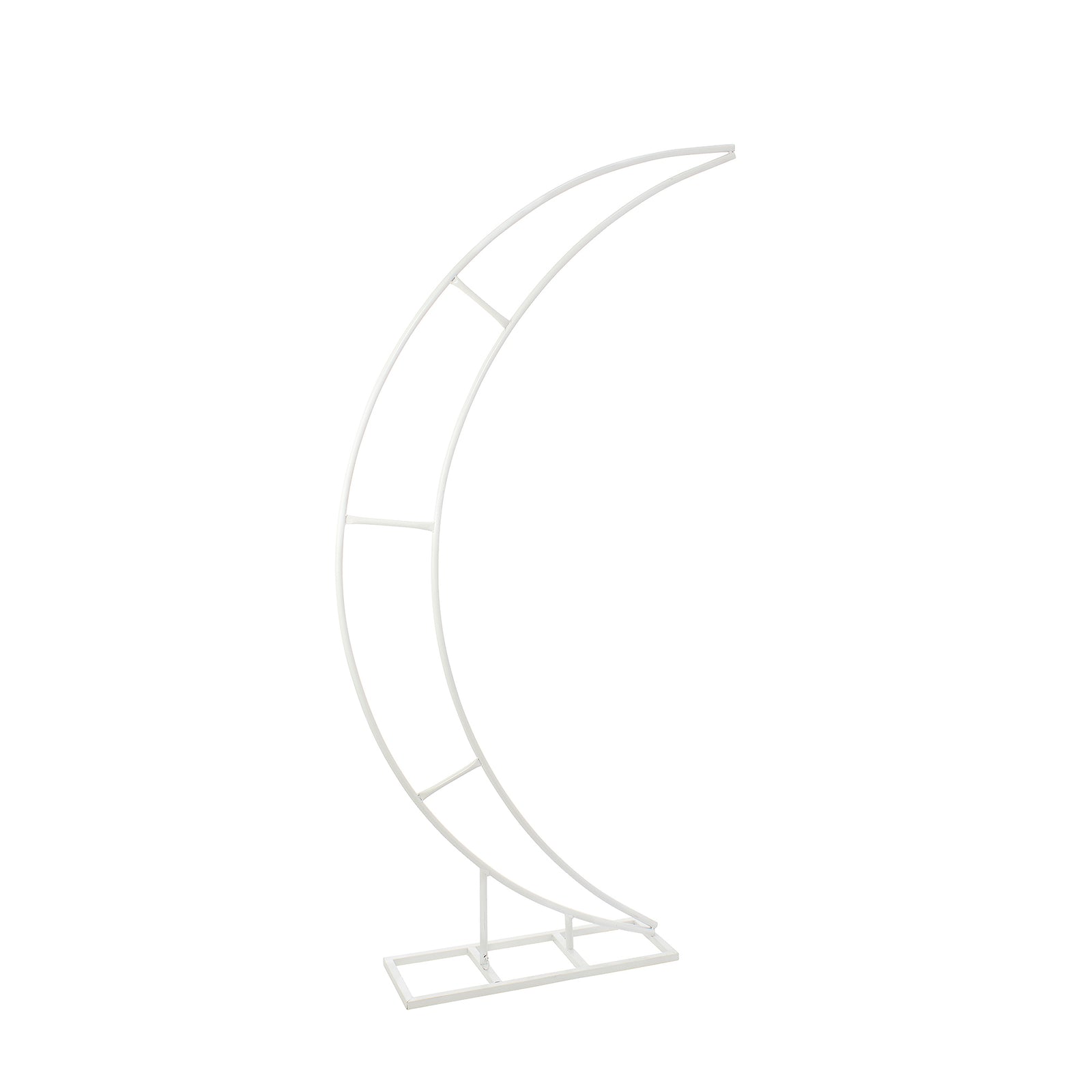 Metal Half Moon Balloon- Flower Frame 36" x 10" x 79" | Curbside Pickup ...