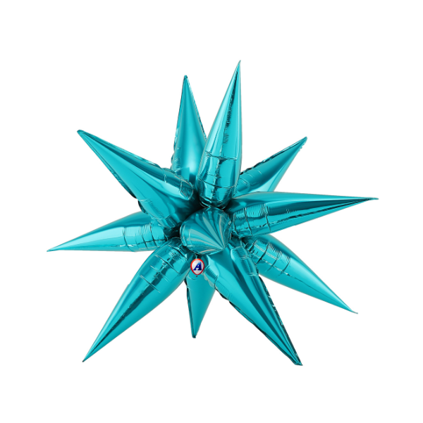 AAB Designer Starburst Foil Balloons - 1 Count | All American Balloons ...