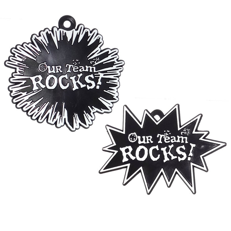 2.75" Our Team Rocks 2 ct – All American Balloons