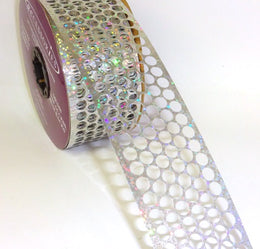 #9 ACI Honeycomb Punchinello Ribbon - 1 5/8" Wide x 25 Yards Long | 1