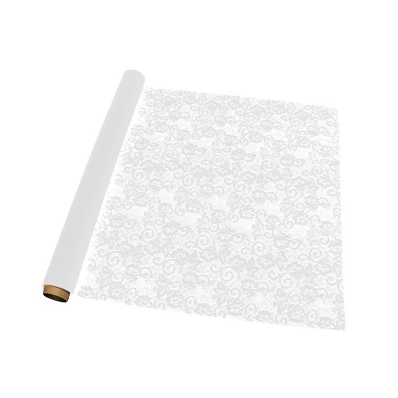 Printed Victorian Lace Cellophane Roll | Wholesale Gift Wrapping